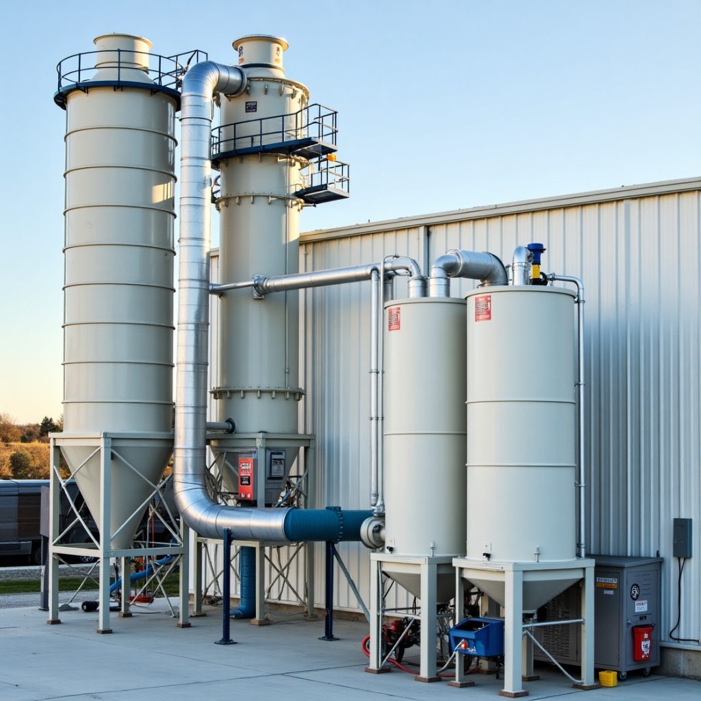Dust Collector - Asphalt Equipment Maintenance Establishment